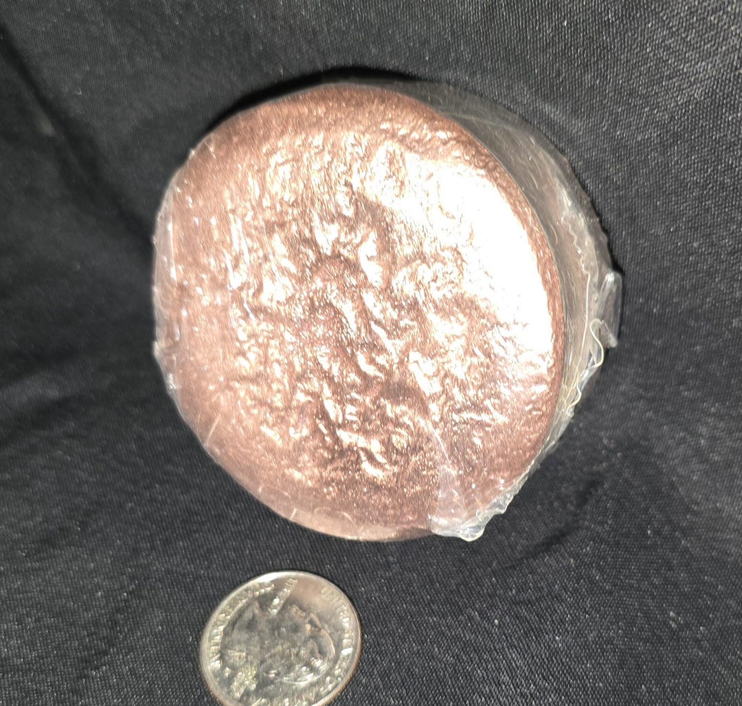 25 Oz Hand Poured .999 Copper Round – Rustic Bullion Coin, USA Made - Etsy