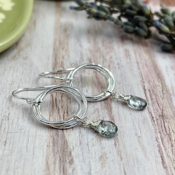 Moss Green Earrings - Etsy