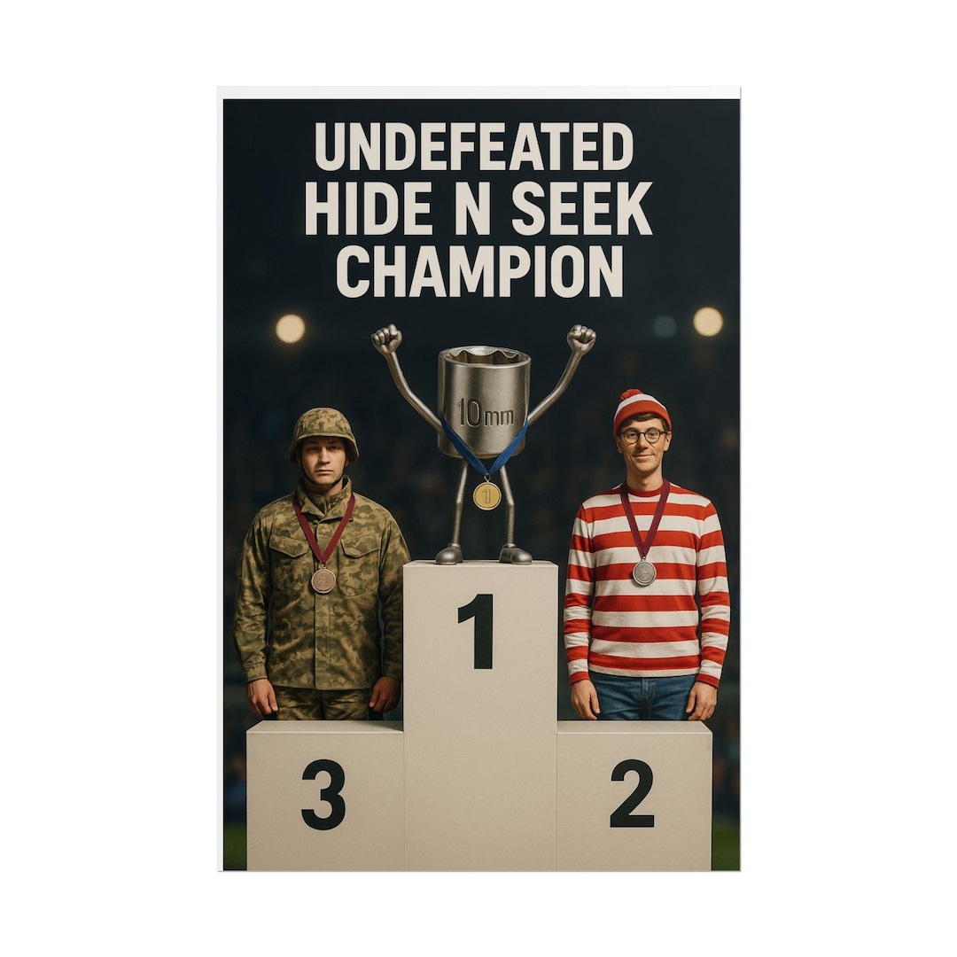 Funny Mechanic Poster | 10mm Socket Hide N Seek Champion - Etsy