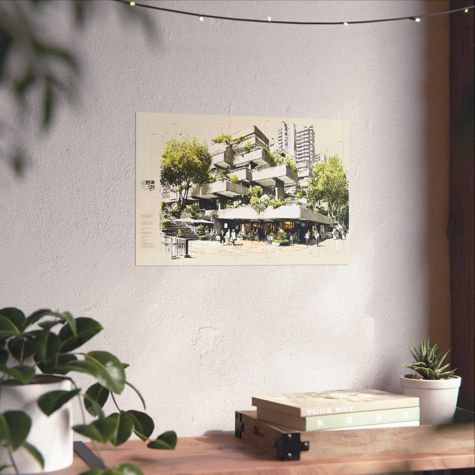 Podium Gardens Barbican-inspired Plaza - Etsy