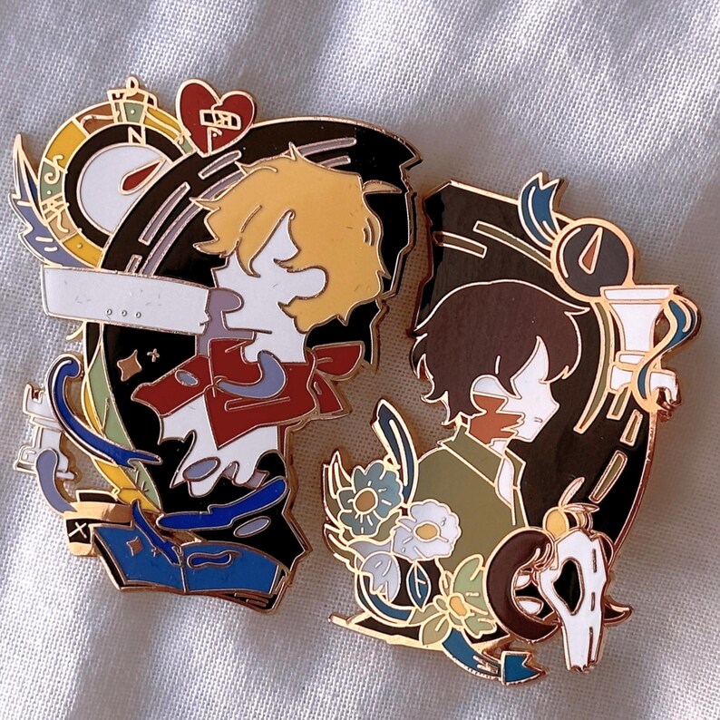 MCYT Enamel Pins Karl Jacobs Quackity Badboyhalo Ranboo Nihachu Tommy ...