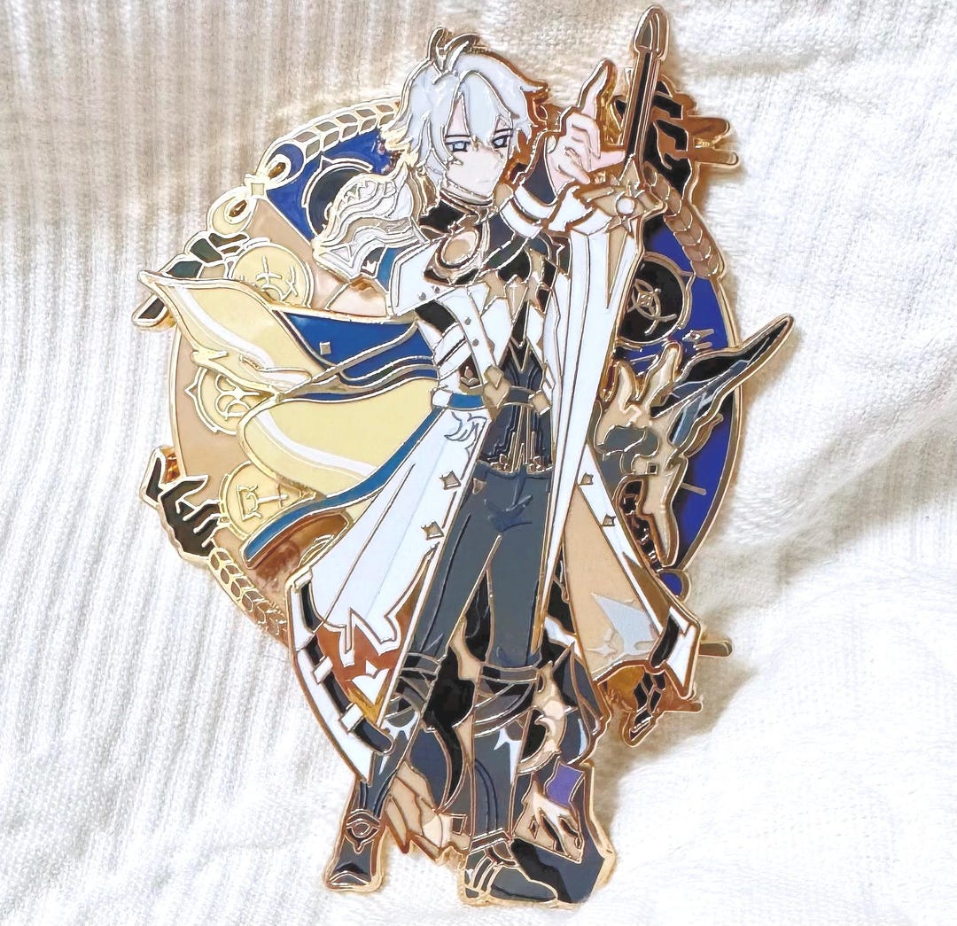 Phainon HSR Enamel Pin Badge 3" Honkai Star Rail Pin - in Hand - Etsy