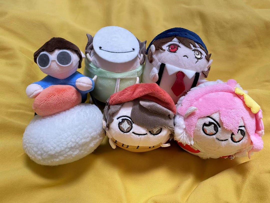 Quackity Georgenotfound Wilbursoot Dreamwastaken Technoblade Plushie ...