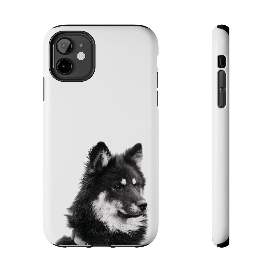 Copy of Dog Illustration Tough Phone Case | Protective Phone Cover - Etsy