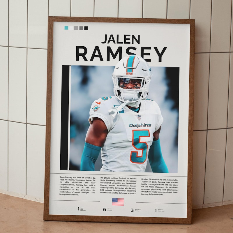 Nfl Jalen Ramsey - Etsy