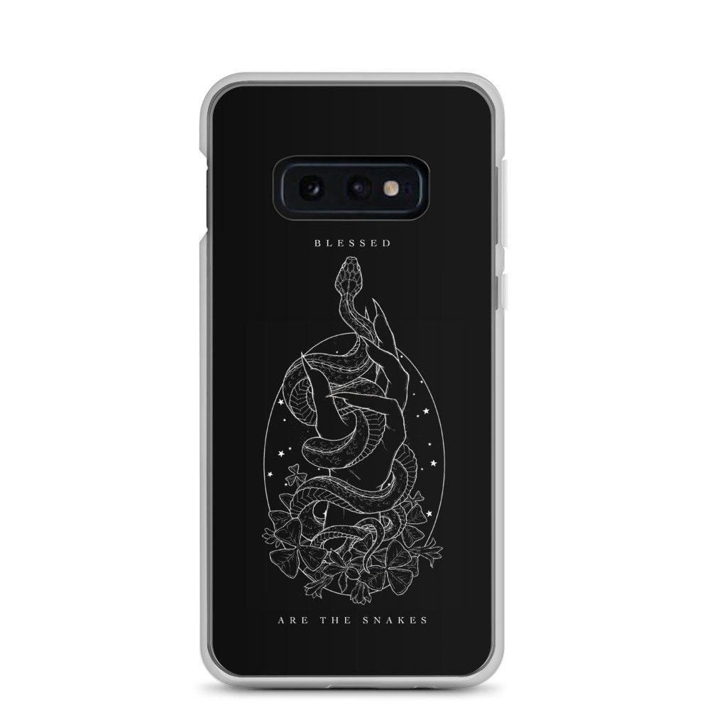 Samsung Case Blessed Are the Snakes Print in Black | Etsy