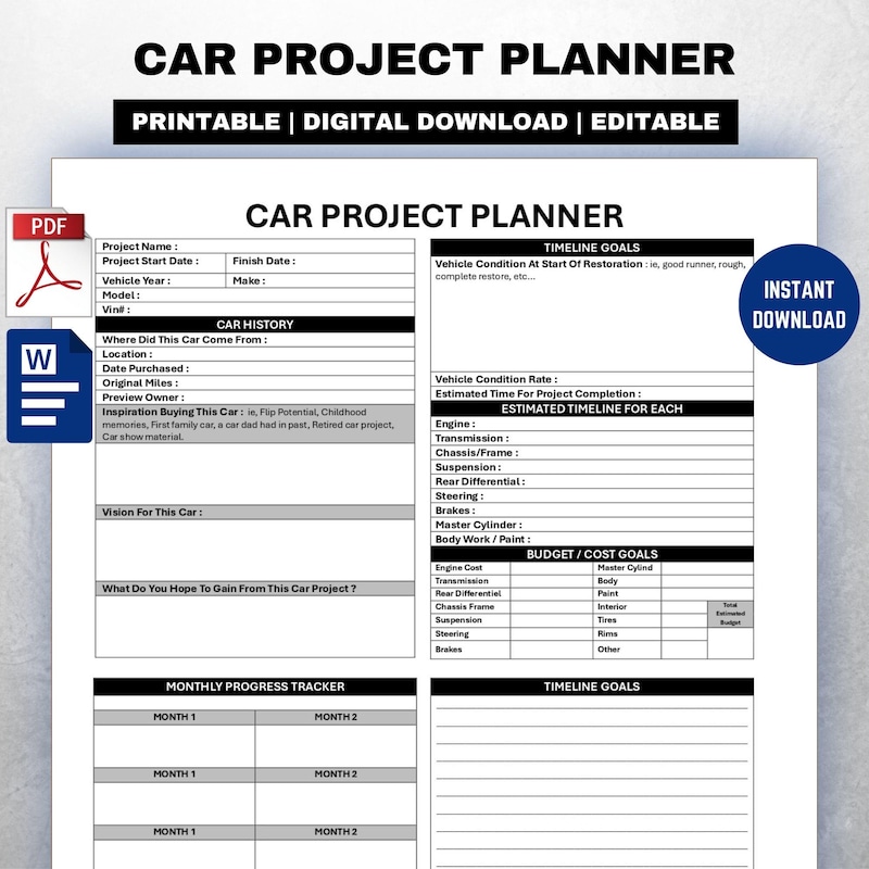 Planners to Rebuild - Etsy