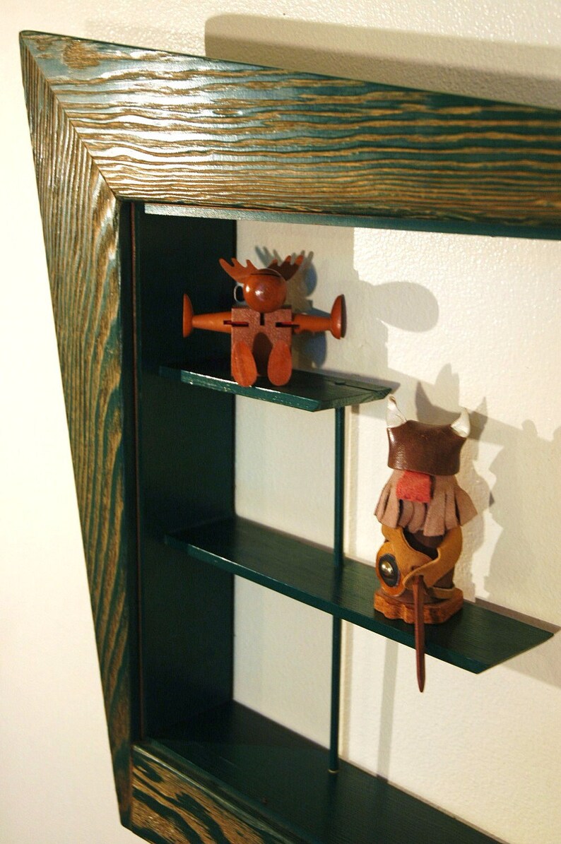 Mid Century Modern Shadow Box Atomic Shelf And Wall Hanging | Etsy