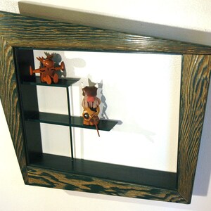 Mid Century Modern Shadow Box Atomic Shelf And Wall Hanging | Etsy