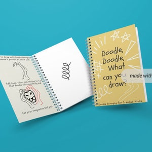 Doodle, Doodle, What Can You Draw? Doodling, Drawing Prompt, Kids ...