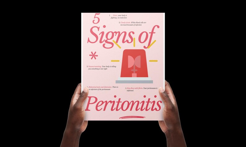 Peritonitis Signs Printable, Home Dialysis Guide - Etsy