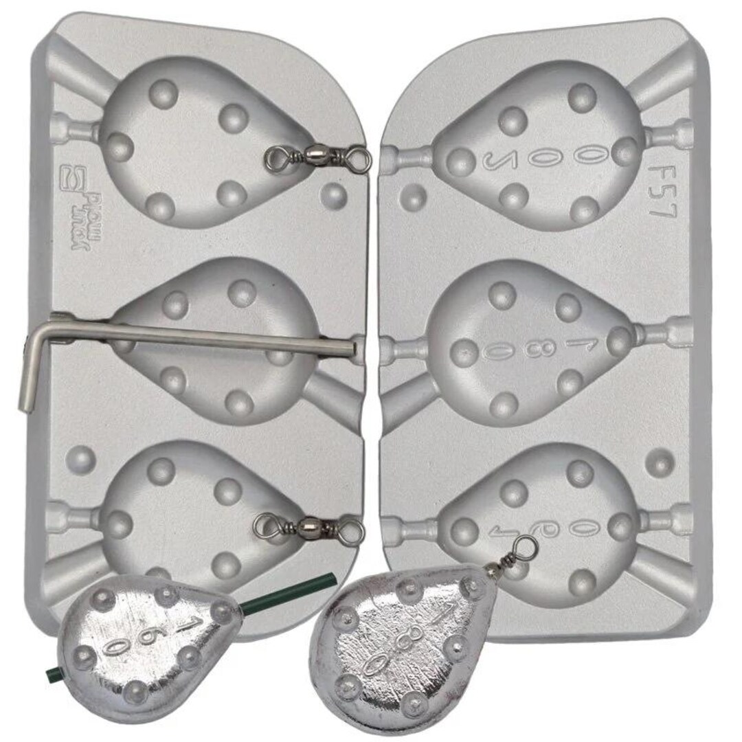 Sliding Sinker Lead Mold Code 057 160-180-200g - Etsy