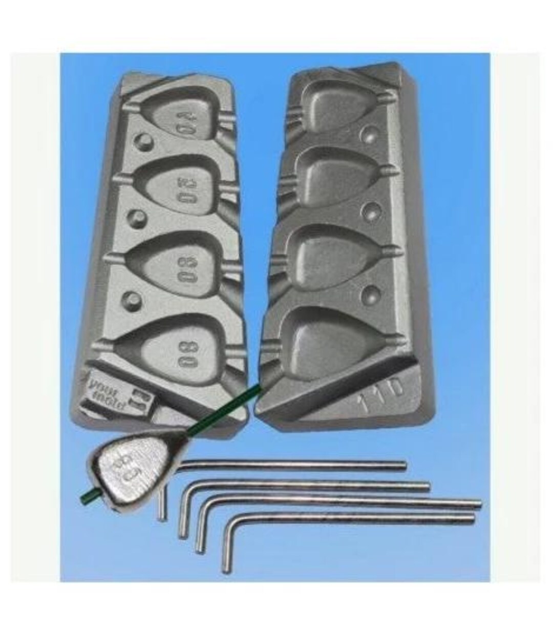 Sliding Lead Mold Fishing Code 110V 40-50-60-80g - Etsy