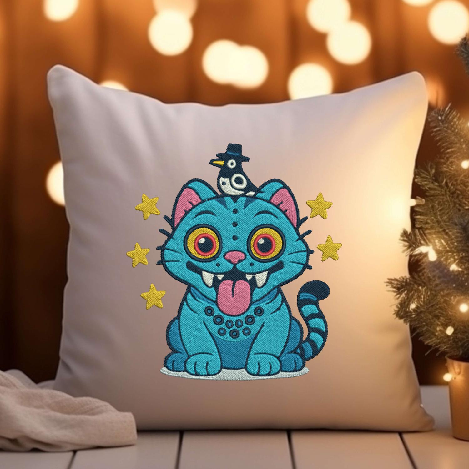 Huntrix Girl Machine Embroidery Design Bluey Tiger Hunters Embroidery ...