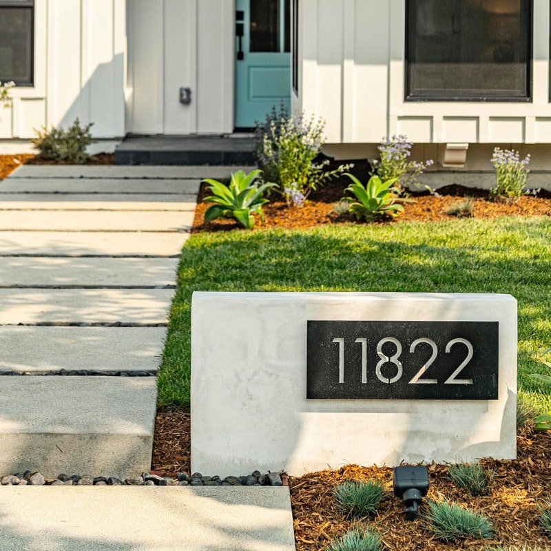 Metal House Numbers - Etsy