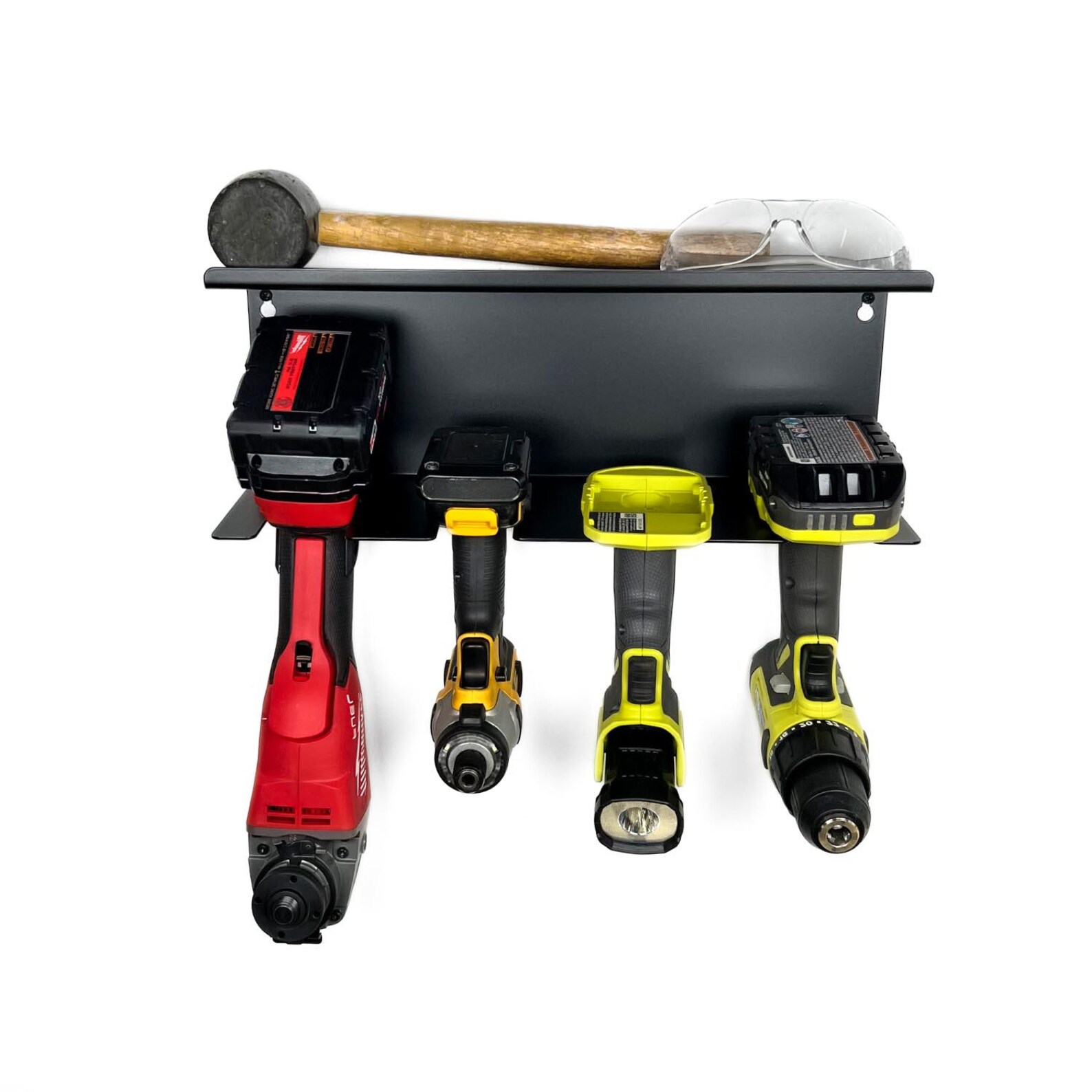 Universal Tool Shelf - Cordless Drill Organizer, Power Tool Holder ...