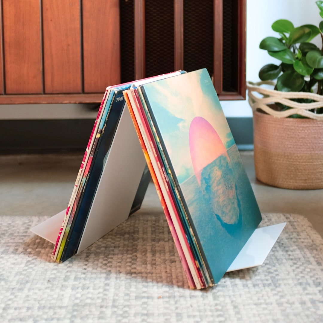 Zulu Vinyl Record Display Shelf Modern Record Holder Vinyl - Etsy