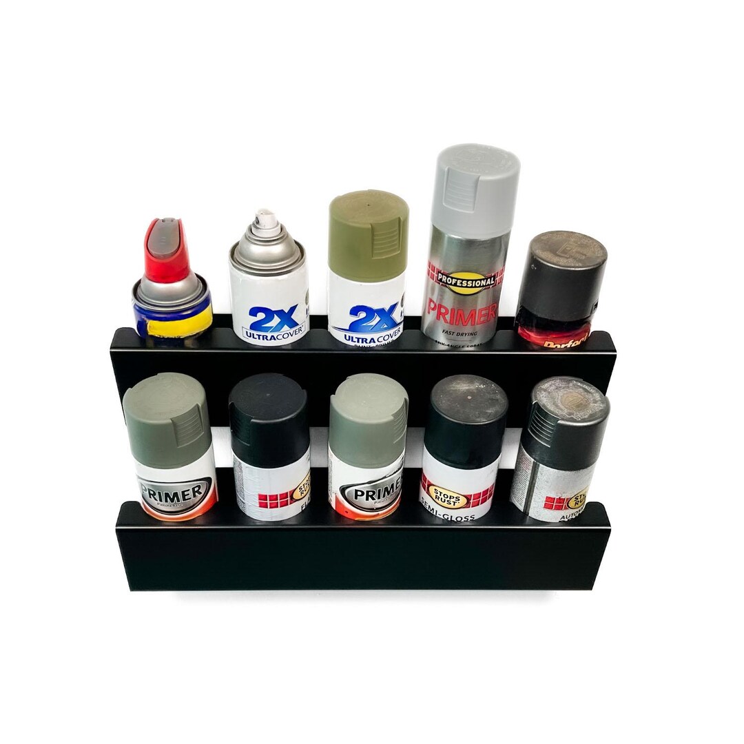Spray Can Shelf - Garage Organization, Power Tool Holder, Shop Tool ...