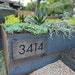 Pemberton Modern House Numbers Custom Number Sign, Metal House Numbers ...