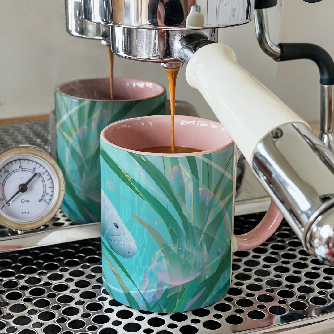 Manatee | Manatee Mug, Frutiger Aero Style, Ocean Inspired Style ...