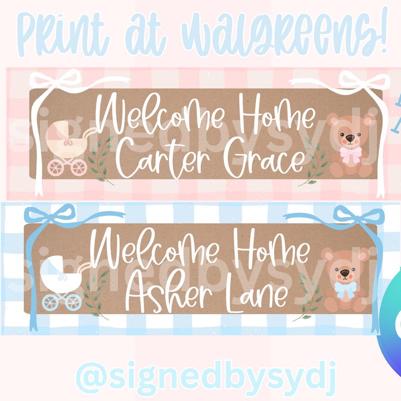 Walgreens Banners and Signs - Etsy