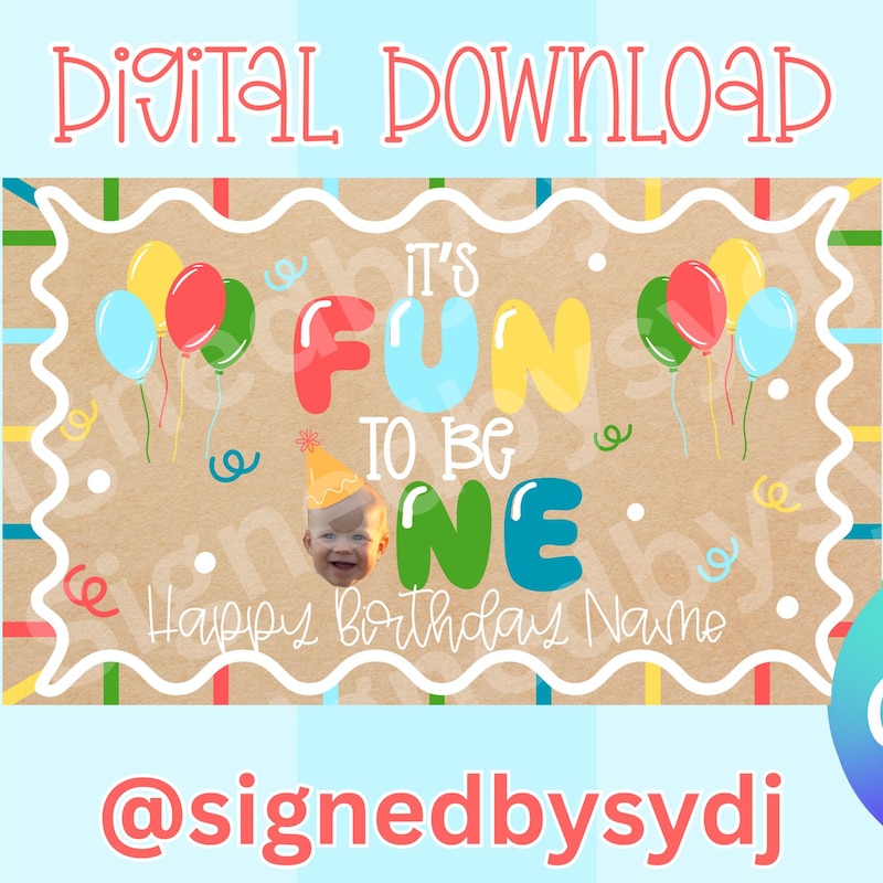 Its Fun Being One Invite - Etsy