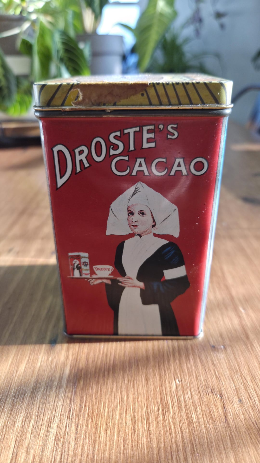 Vintage Droste’s Cacao Tin | Iconic Dutch Chocolate Advertising | Red ...