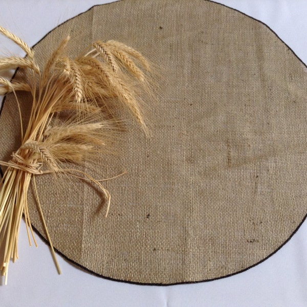 Burlap Table Setting - Etsy