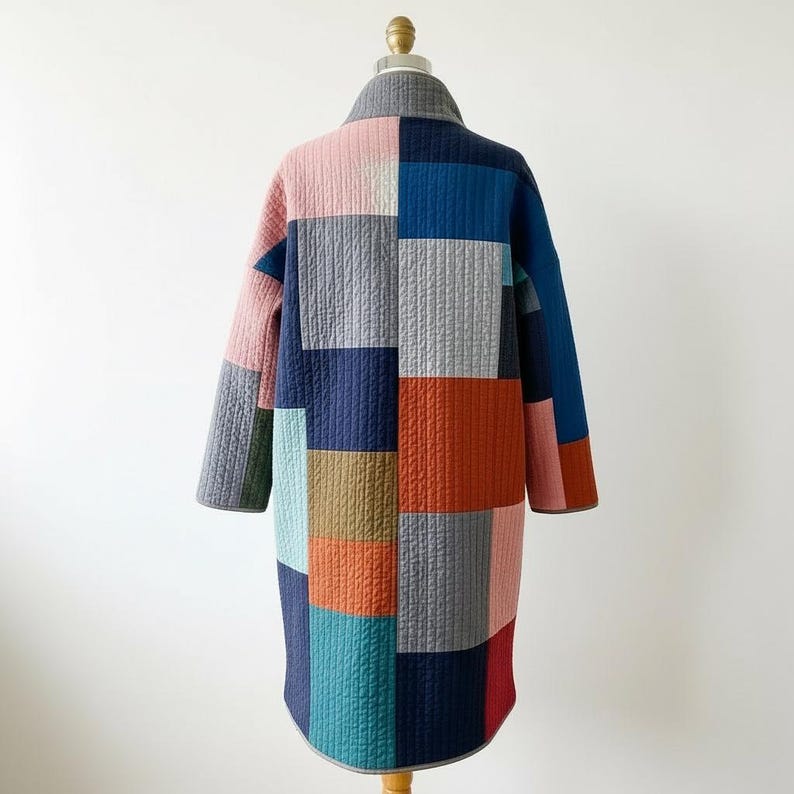 Mariner Quilt Coat Sewing Pattern | Beginner-friendly, XXS-4XL (instant ...