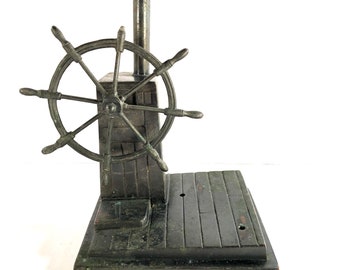 Ship Wheel Lamp | Etsy