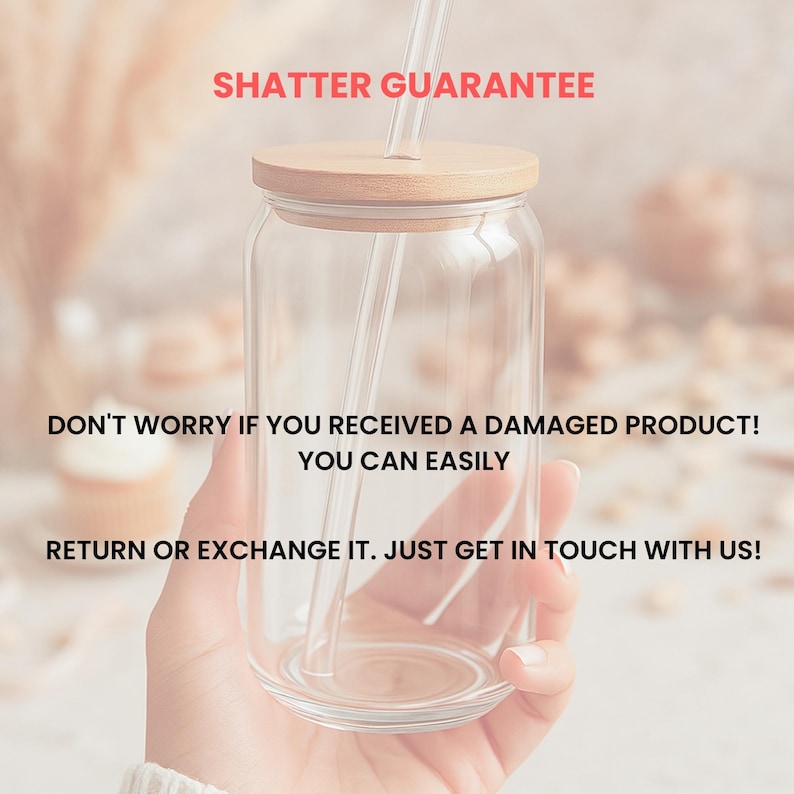 Silly Goose Glass Can With Bamboo Lid & Straw, Funny Goose Gift, Retro ...