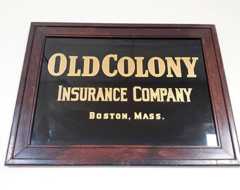 Reverse Glass Sign - Etsy