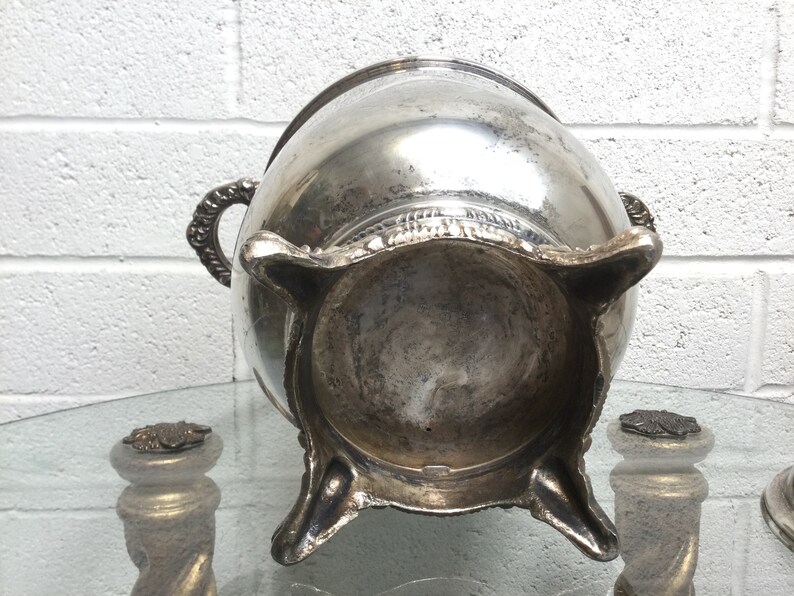 Trophy Ice Bucket Grand Champion Paint Mare footed Silver - Etsy