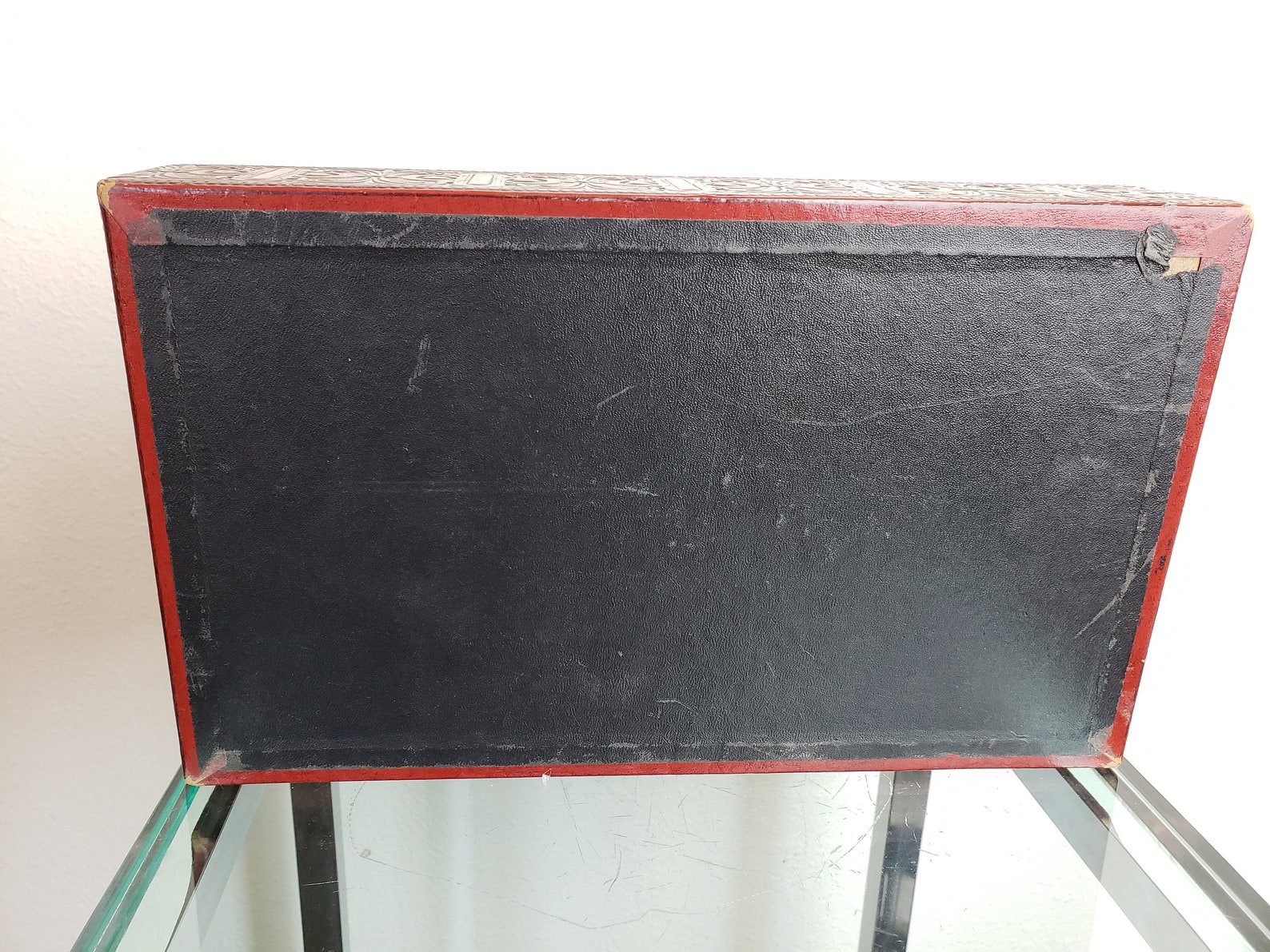 Smith Crafted Chicago Embossed Leatherette Box / Repurposed - Etsy