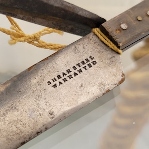 Antique Tin Knife Scissors Shaving Relics Civil War Era Relics Shear ...