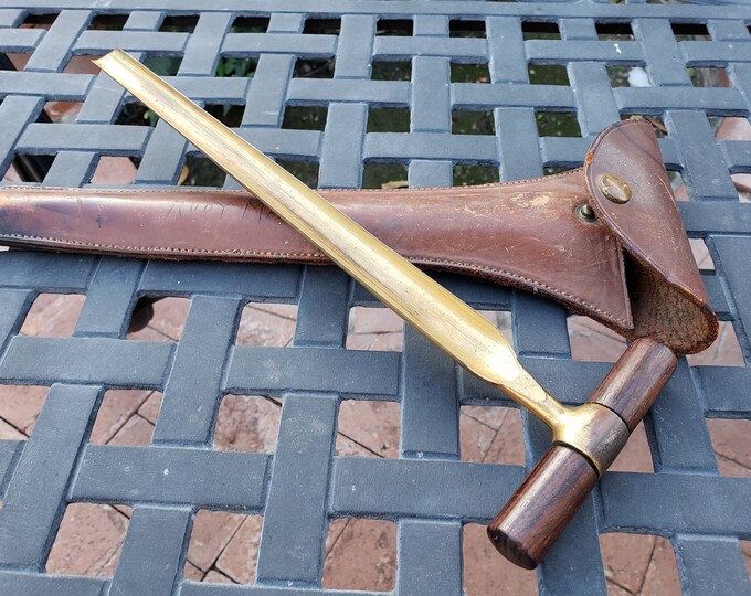 Cheese Core Trier Tester / Antique Cheese Core Tool Wood Handle ...