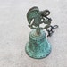 Cast Bronze Hawk & Snake Wind Bell / Vintage Bronze Wind Chime / Soleri ...