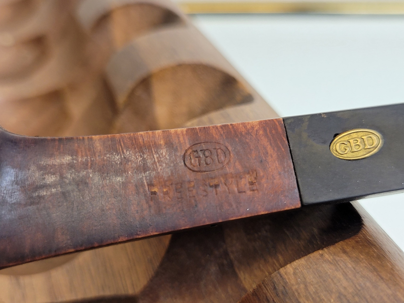 GBD Freestyle Tobacco Pipe England / Four Square Smoking Pipe | Etsy