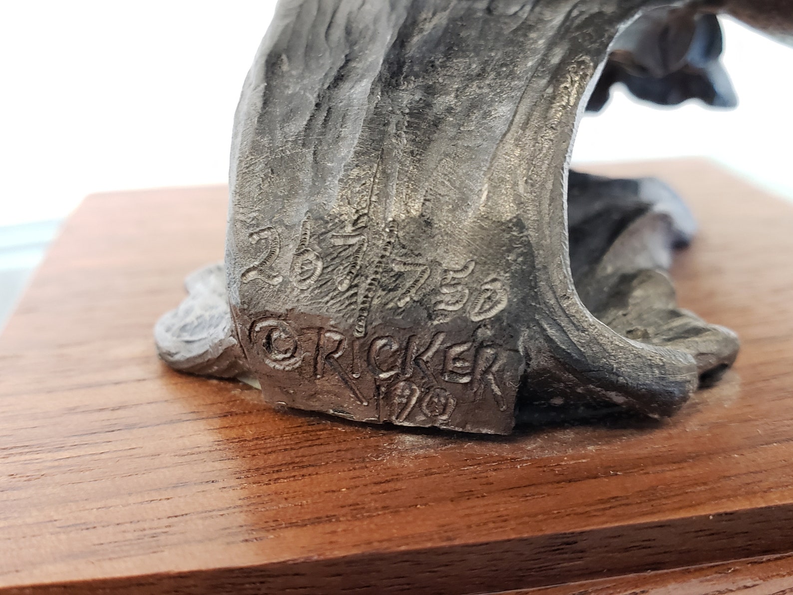 Ricker Pewter Blue Whale & Calf Limited Ed With Certificate of | Etsy