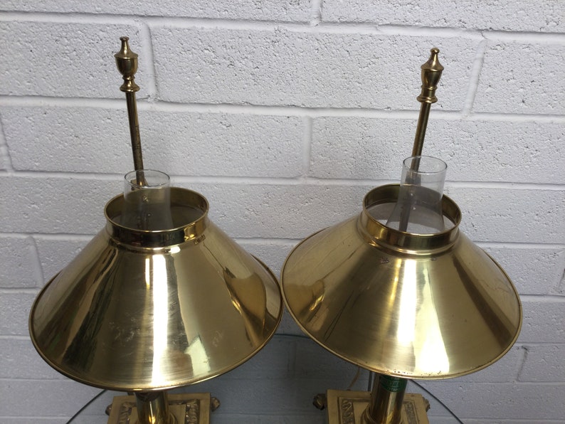 Paris Orient Express Istanbul Student Table Lamps Pair Working - Etsy