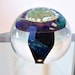 1985 Douglas Becker Paperweight Art Glass / Geometric Amoeba / Office ...