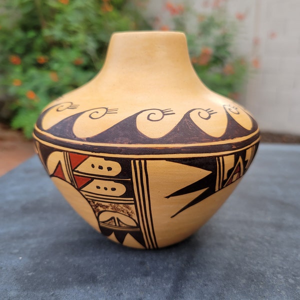 Polychrome Pottery - Etsy