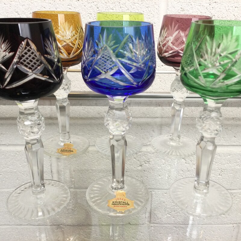 Bavarian Glass Cordials - Etsy