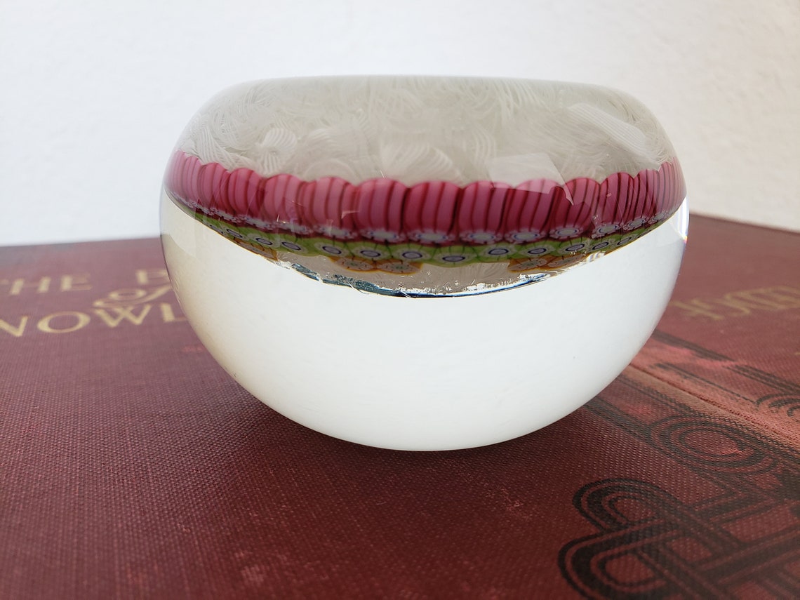 Perthshire Glass Paperweight Golfer Golfing / Scottish Art - Etsy