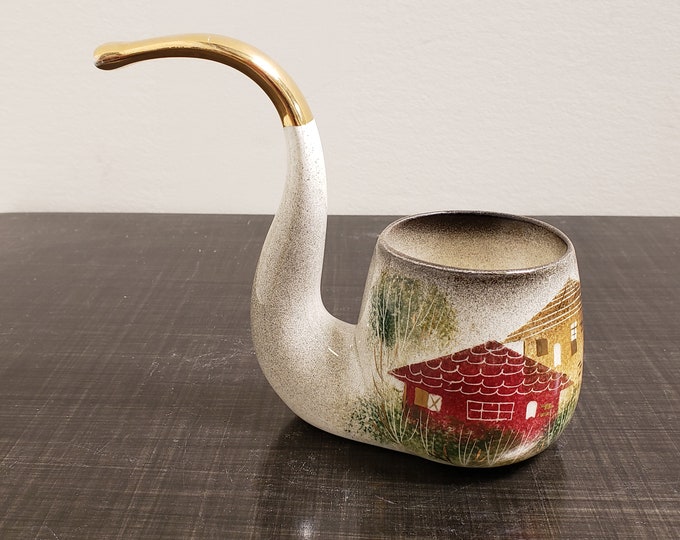 Sasha Brastoff 081 / Ceramic Pipe Cigarette Holder / Mid Century ...
