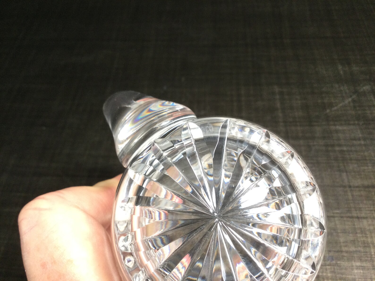 Waterford Crystal Creamer Pitcher Cut Crystal Diamond Pattern 6oz Irish ...