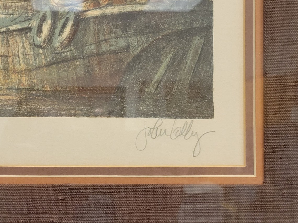John Kelly Signed Lithograph Limited Edition view of - Etsy