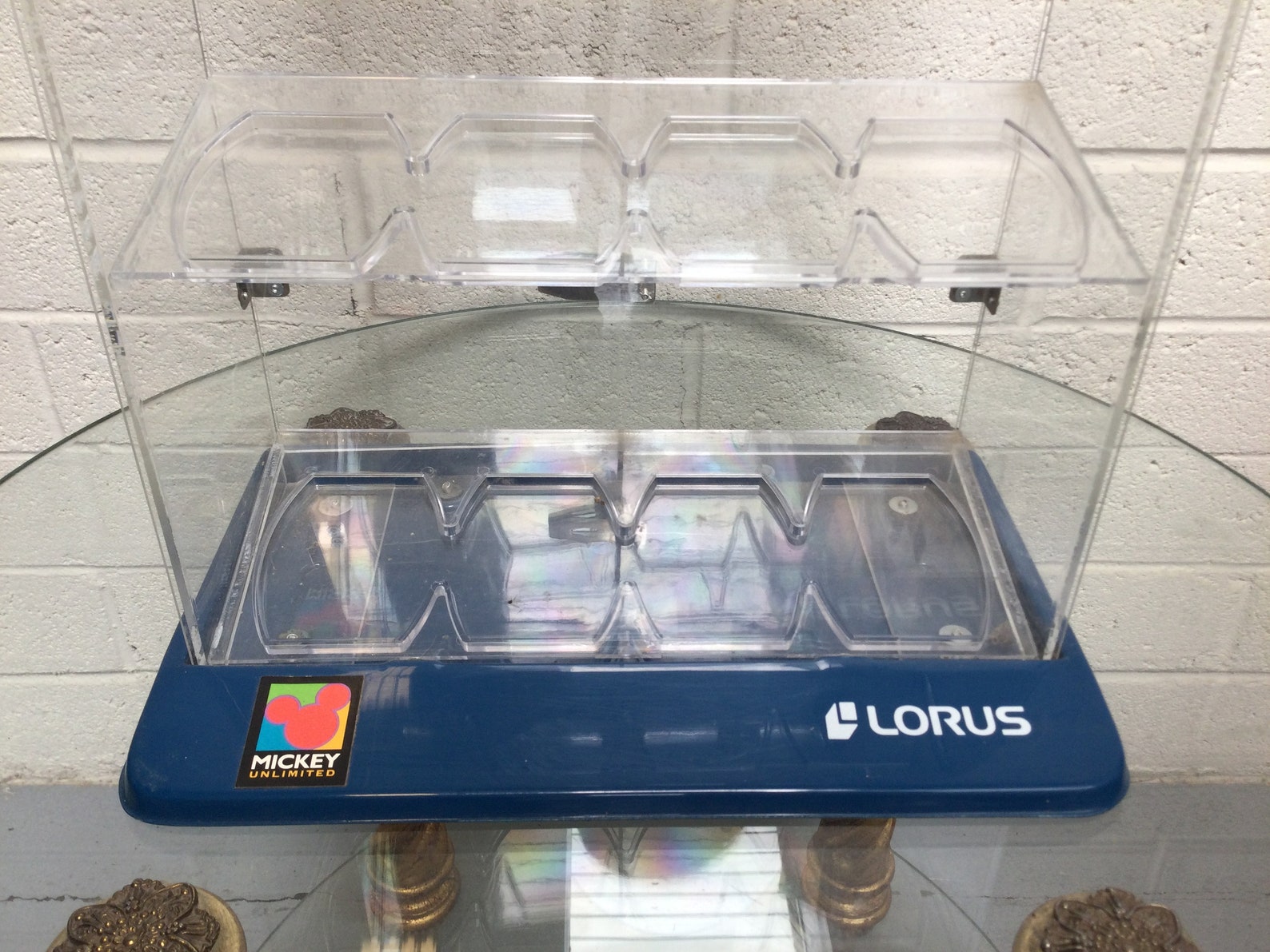 Disney Lorus Mickey Mouse Watch Display Case Vintage Store - Etsy