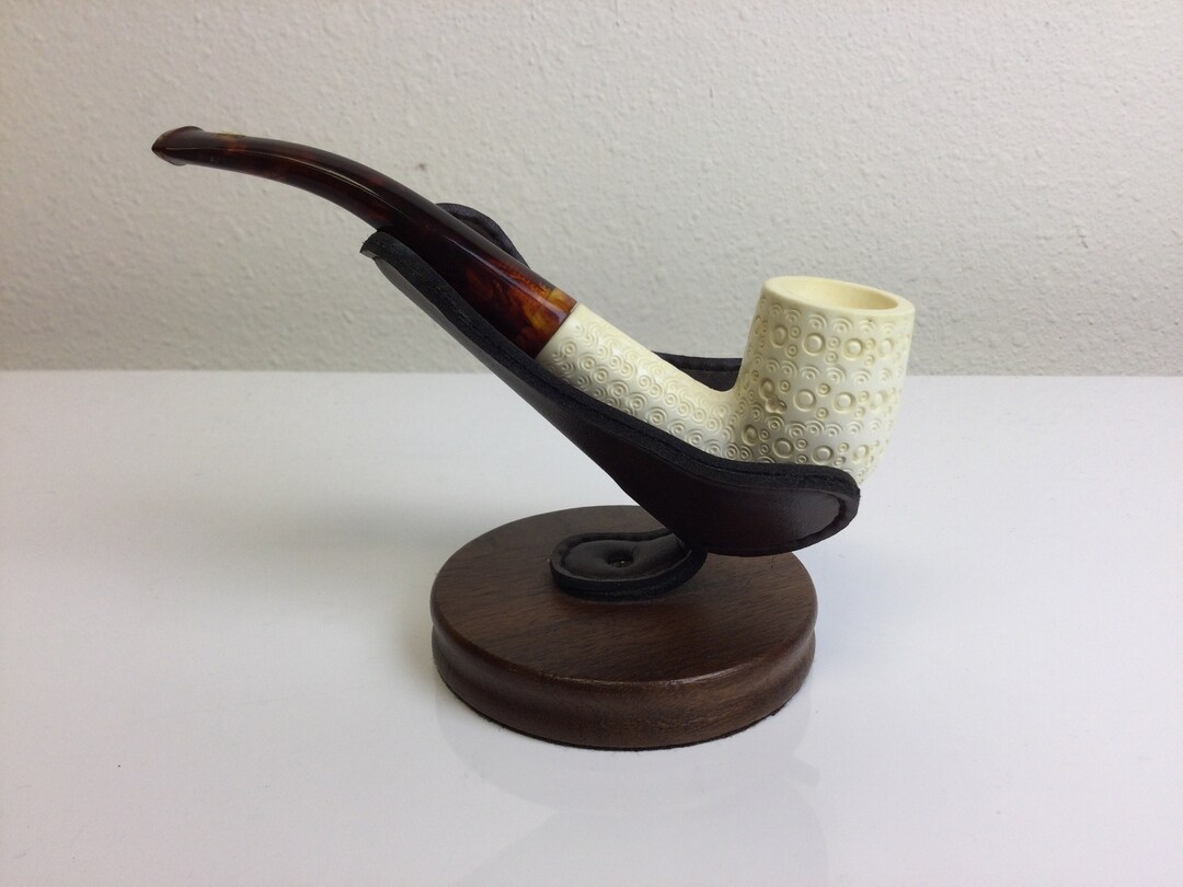 CAO Meerschaum Unused Hand Carved Pipe Circles & Spirals W - Etsy