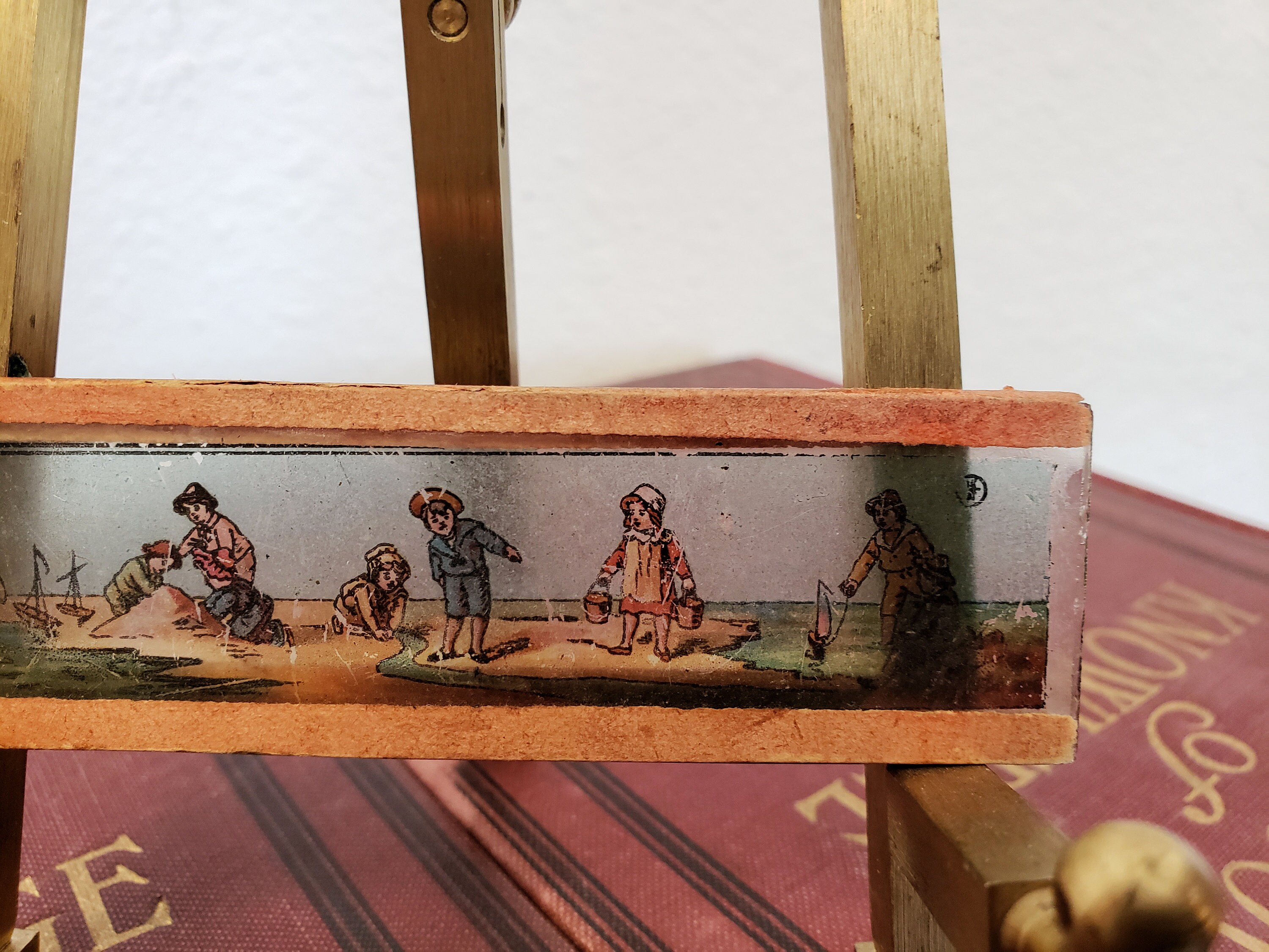 Magic Lantern Glass Picture Slides / Antique Projector Glass - Etsy